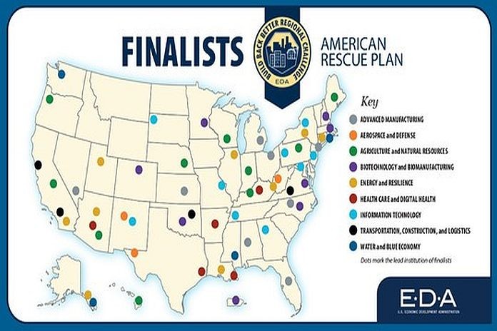 60 finalists for $1 Billion “Build Back Better Regional Challenge ...
