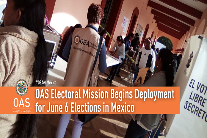 OAS Mission of foreign visitors in Mexico begins deployment - Caribbean ...